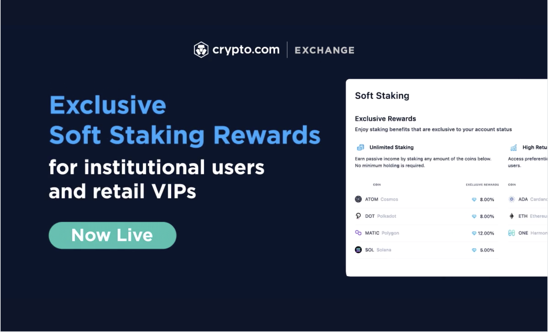 Exclusive Soft Staking Rewards Now Available for Retail VIPs and ...