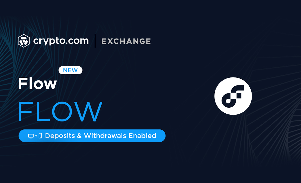 Crypto.com Exchange is now integrated with Flow