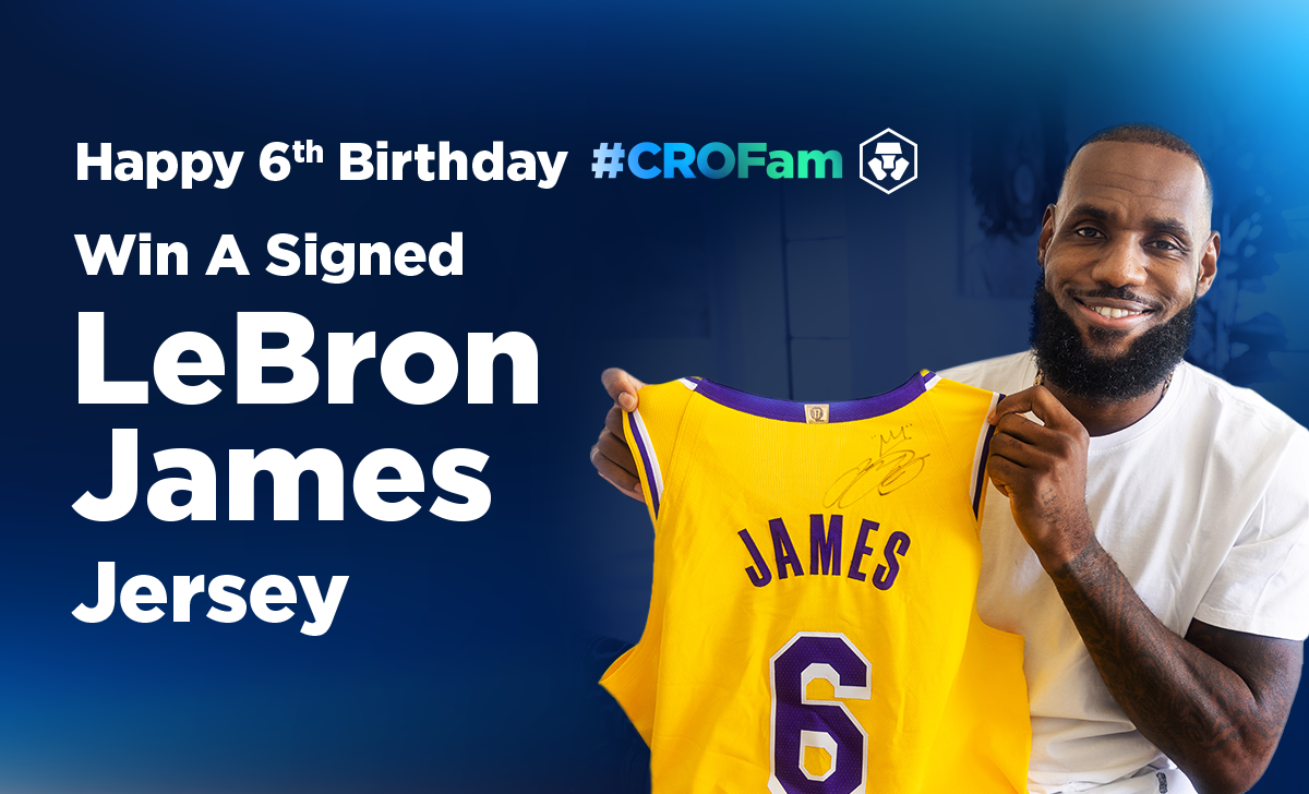 Enter to win a signed LeBron James LA Lakers Jersey worth US$12,500