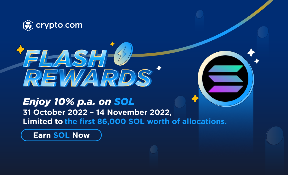 SOL Flash Rewards Campaign: Earn 10% p.a.